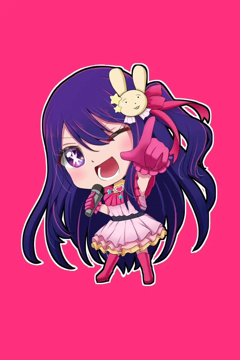 Trọn bộ ảnh chibi Ai Hoshino 2025 gây sốt cộng đồng fan
